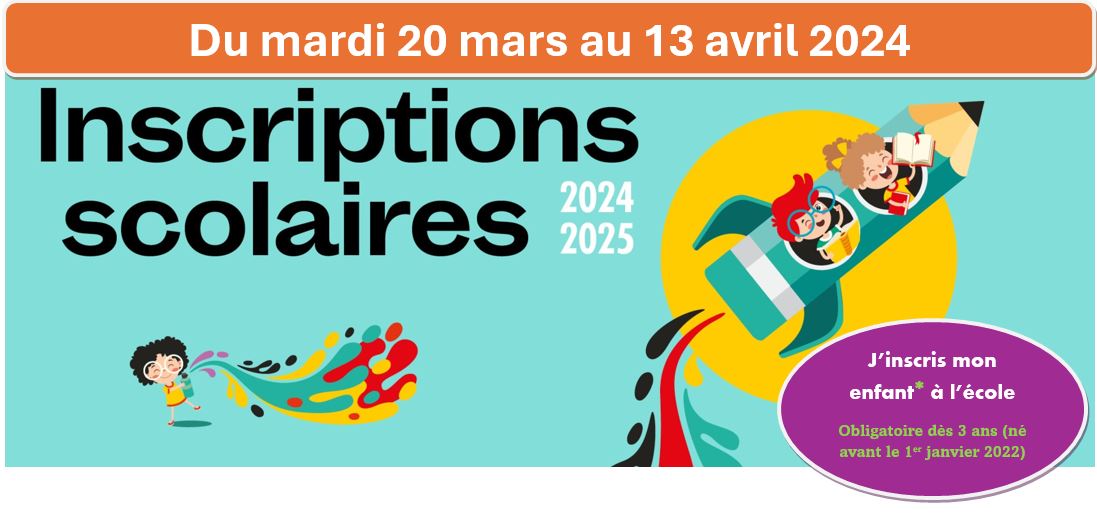 inscriptions scolaires - Saint-Amour-Bellevue
